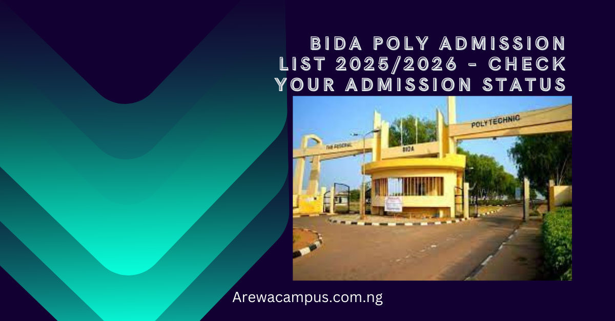 Bida Poly Admission List 2025/2026 – Check Your Admission Status ...